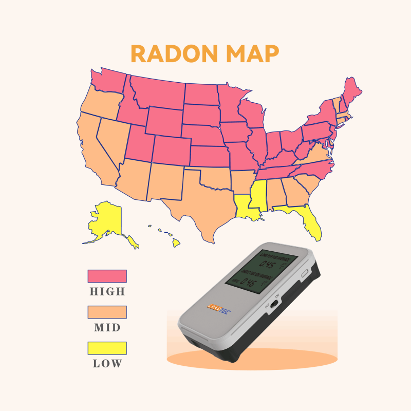 Cradtec Radon Detector II - CRADTEC